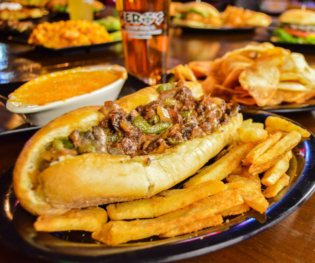 Dine In | Restaurant | Hero's Sports Grill | Bangor, Maine